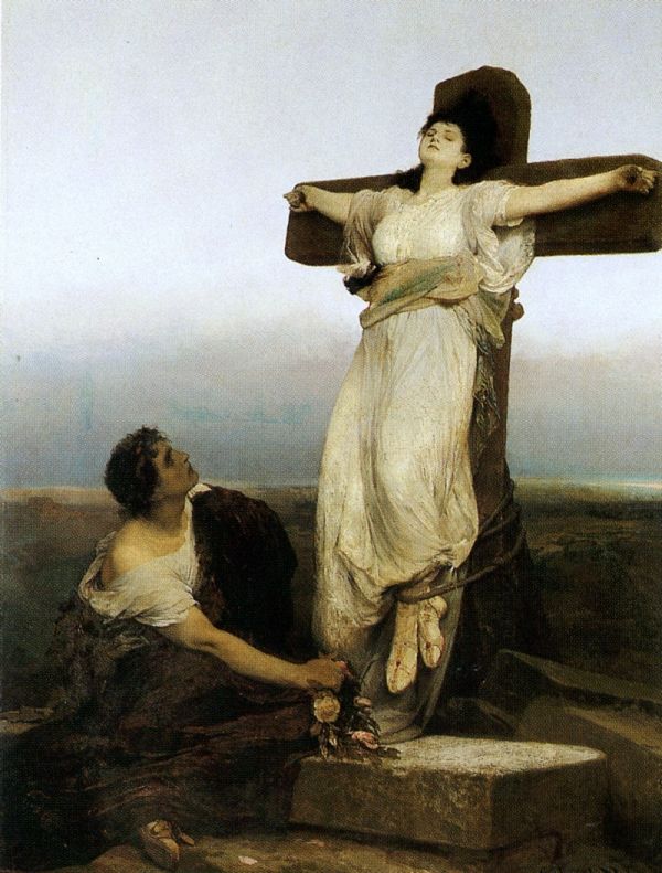 Image of a Crucified Woman – Curious Christian
